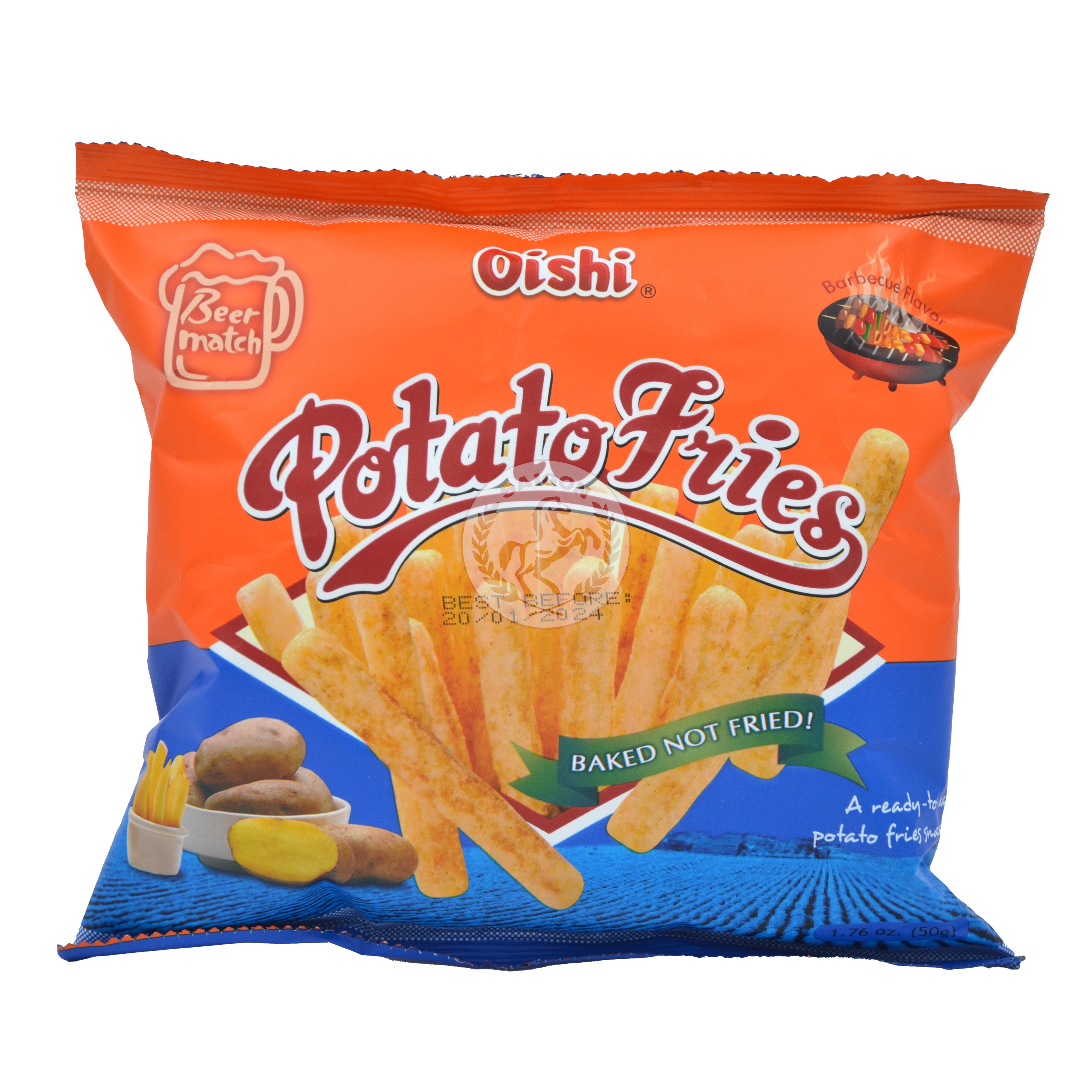 Ph Potato Fries BBQ Flavour 50x50g (KRT)