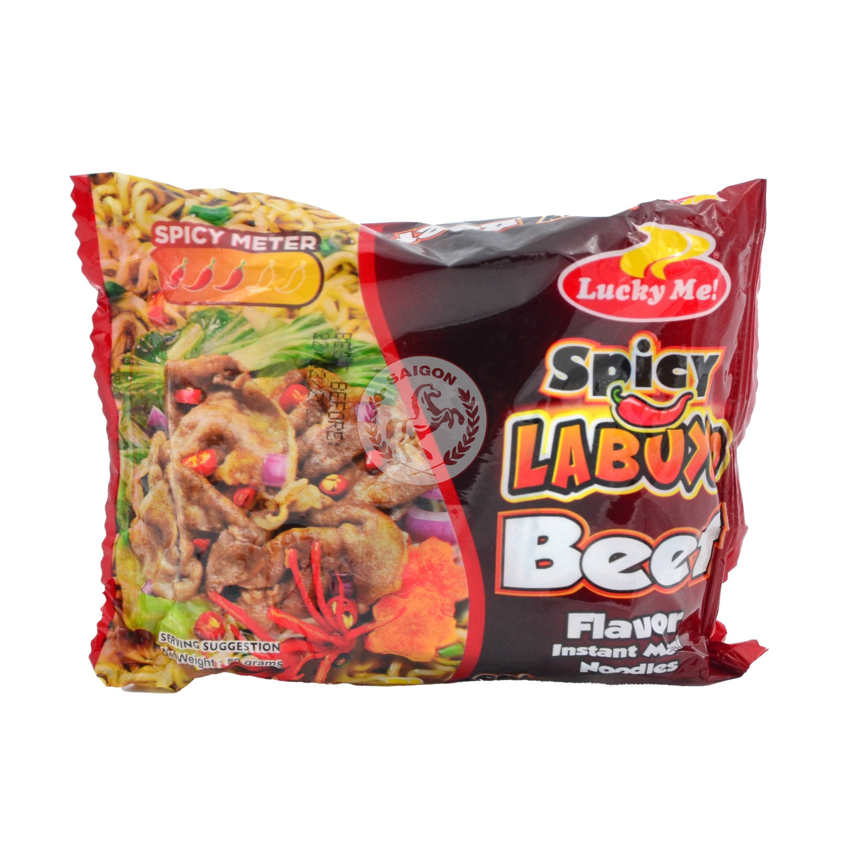 Lucky Me Snabbnudlar Spicy Labuyo Beef 72x50g