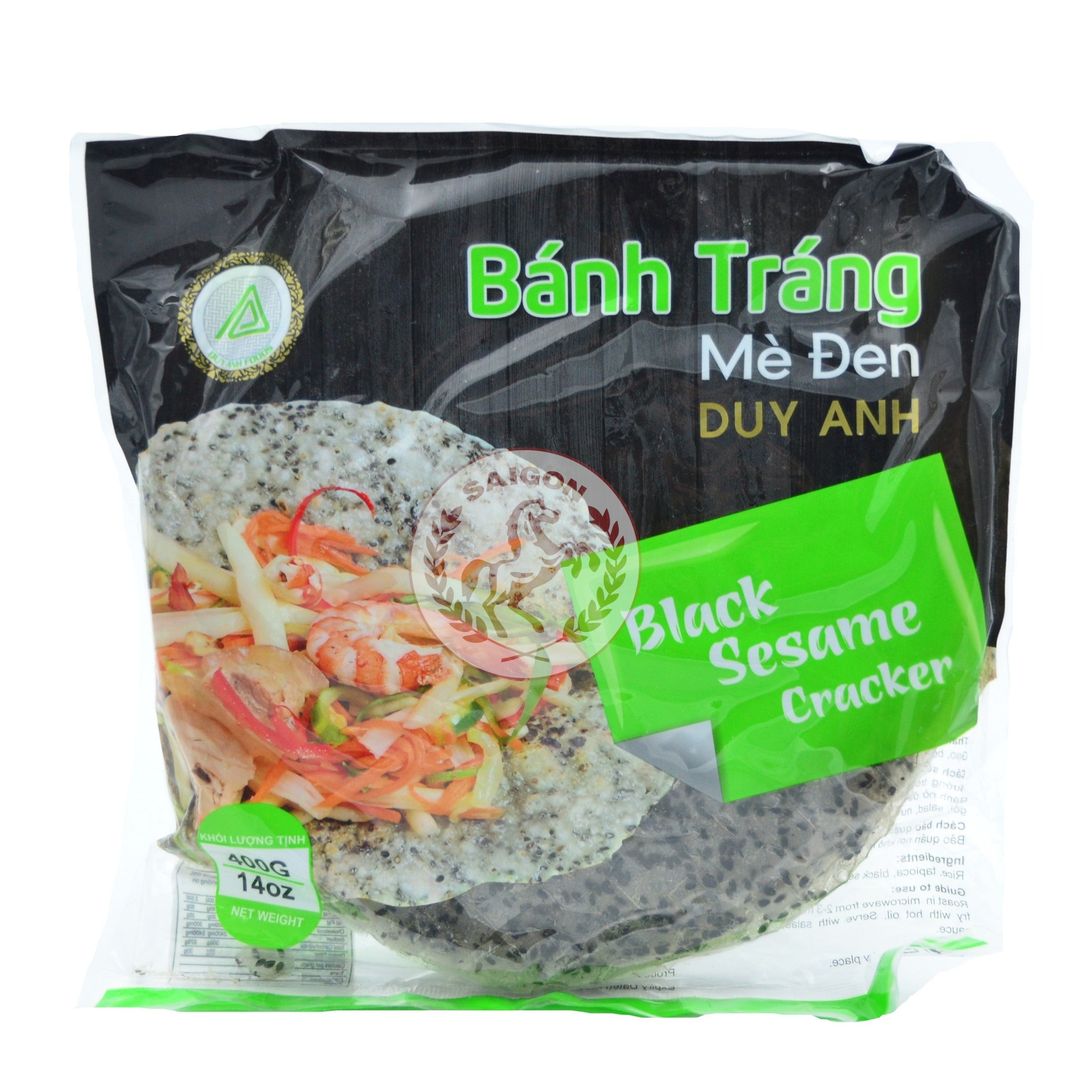 Rispapper Svart Sesam 40x300g